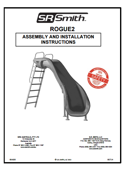 Rogue2 Pool Slide | Official S.R. Smith Products